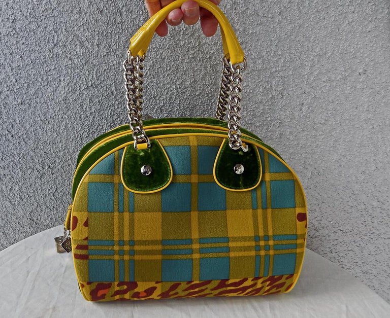 Rare Christian Dior 2004 Gambler Dice Bowler Style Handbag LG Size For ...