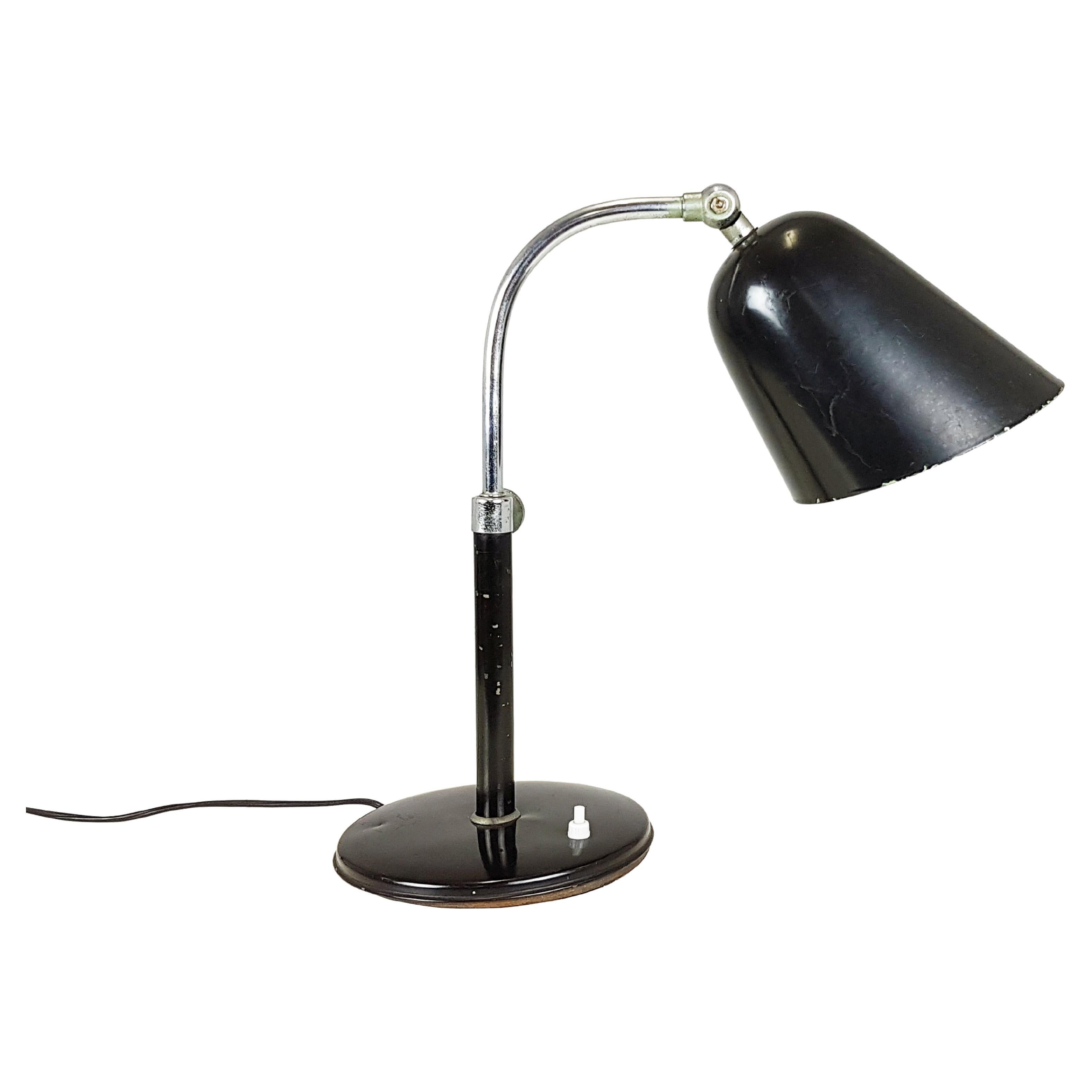 Brass and Opaline Glass 1950s LTA3 Arenzano Table Lamp 'Small Version ...