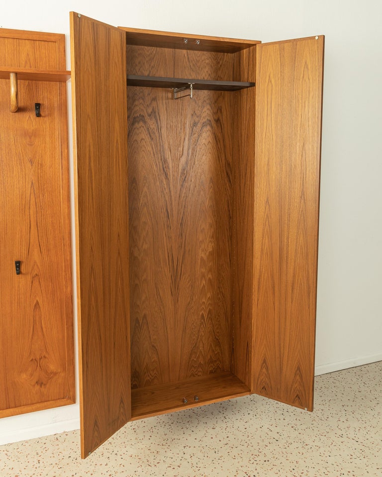 Rare Clothes Rack and Wardrobe Set, 1960s For Sale at 1stDibs