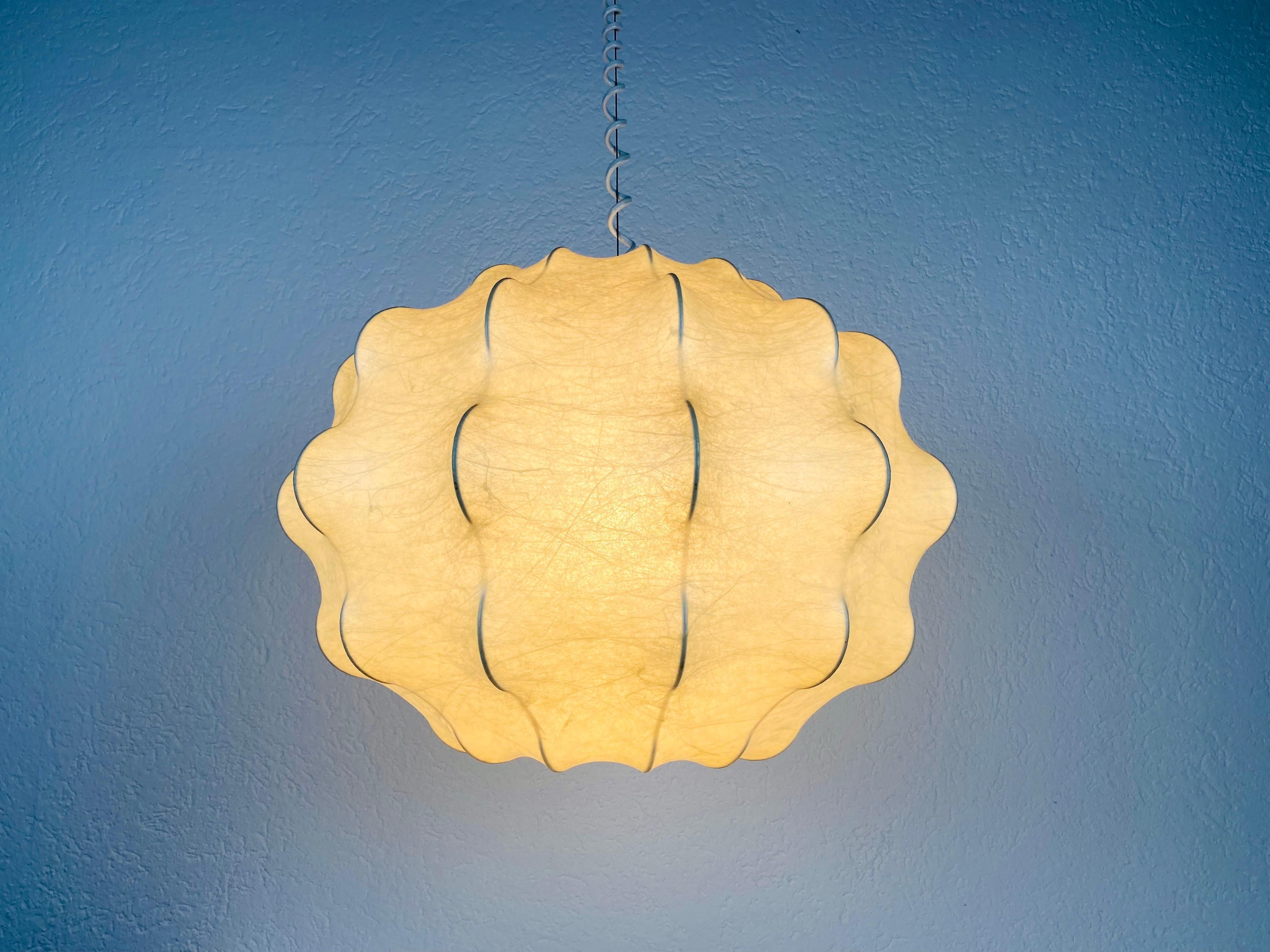 Rare Cocoon Pendant Light by Tobia Scarpa for Flos, 1960s, Italy at ...