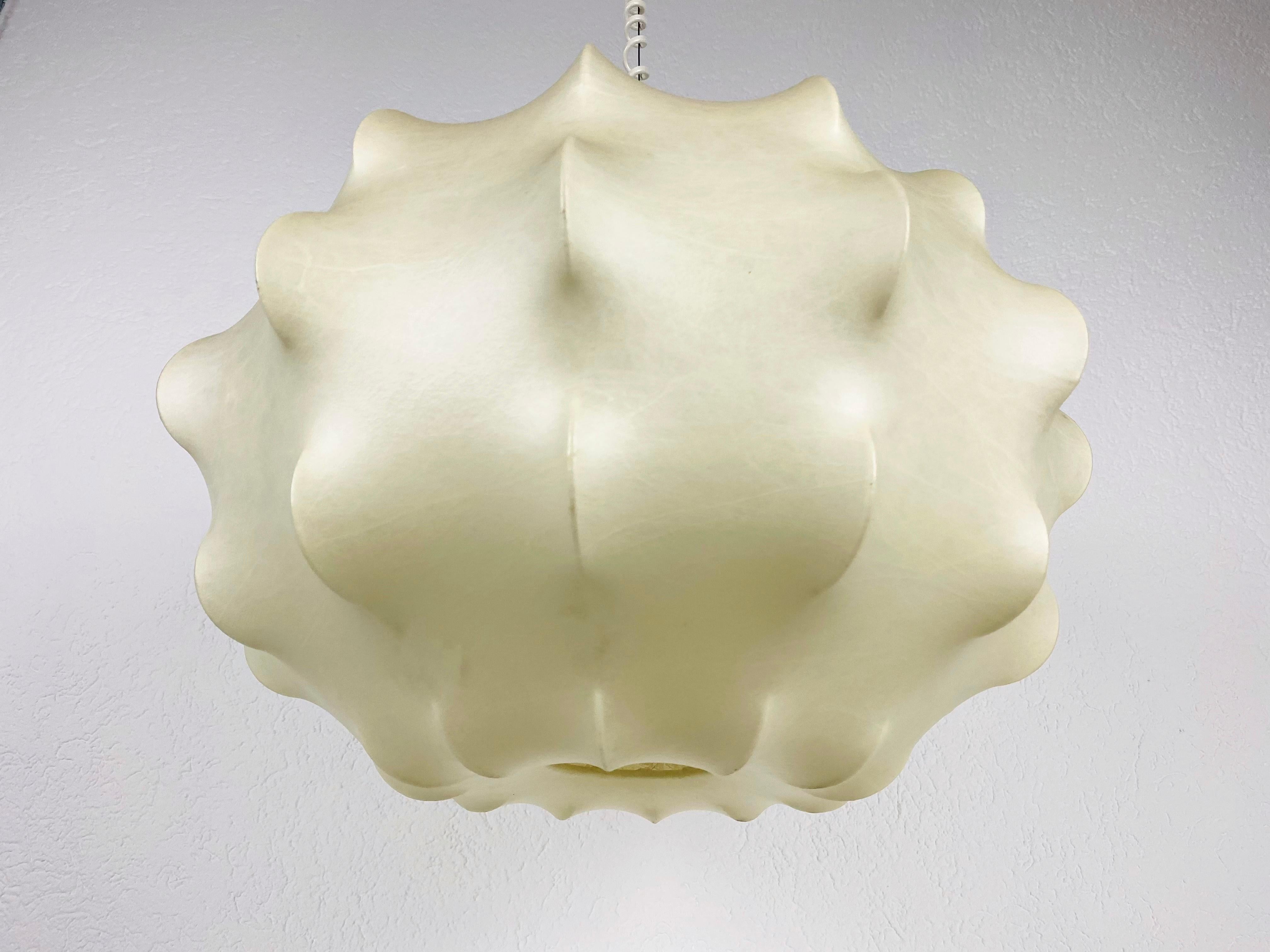 Rare Cocoon Pendant Light by Tobia Scarpa for Flos, 1960s, Italy at ...