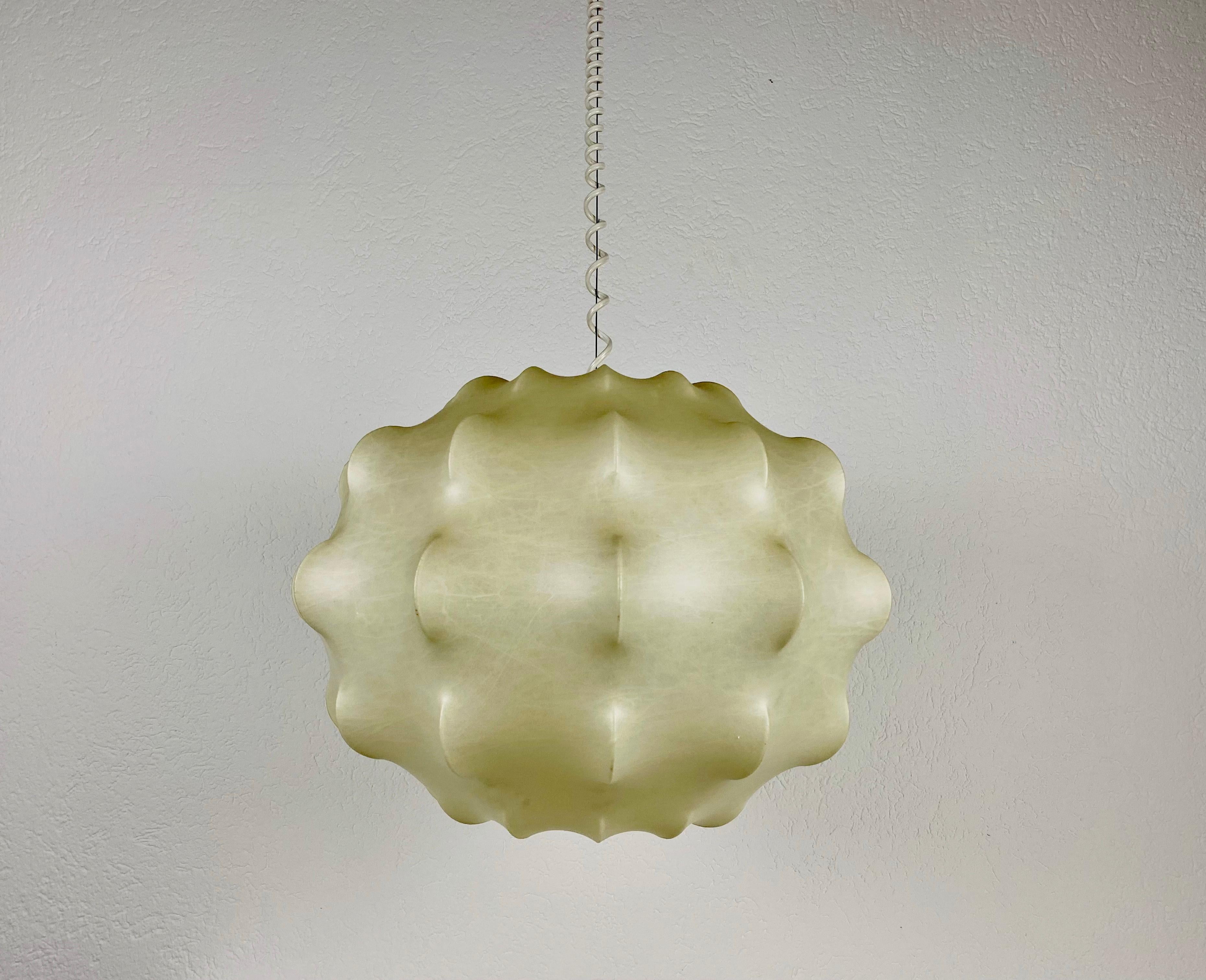 Rare Cocoon Pendant Light by Tobia Scarpa for Flos, 1960s, Italy at ...