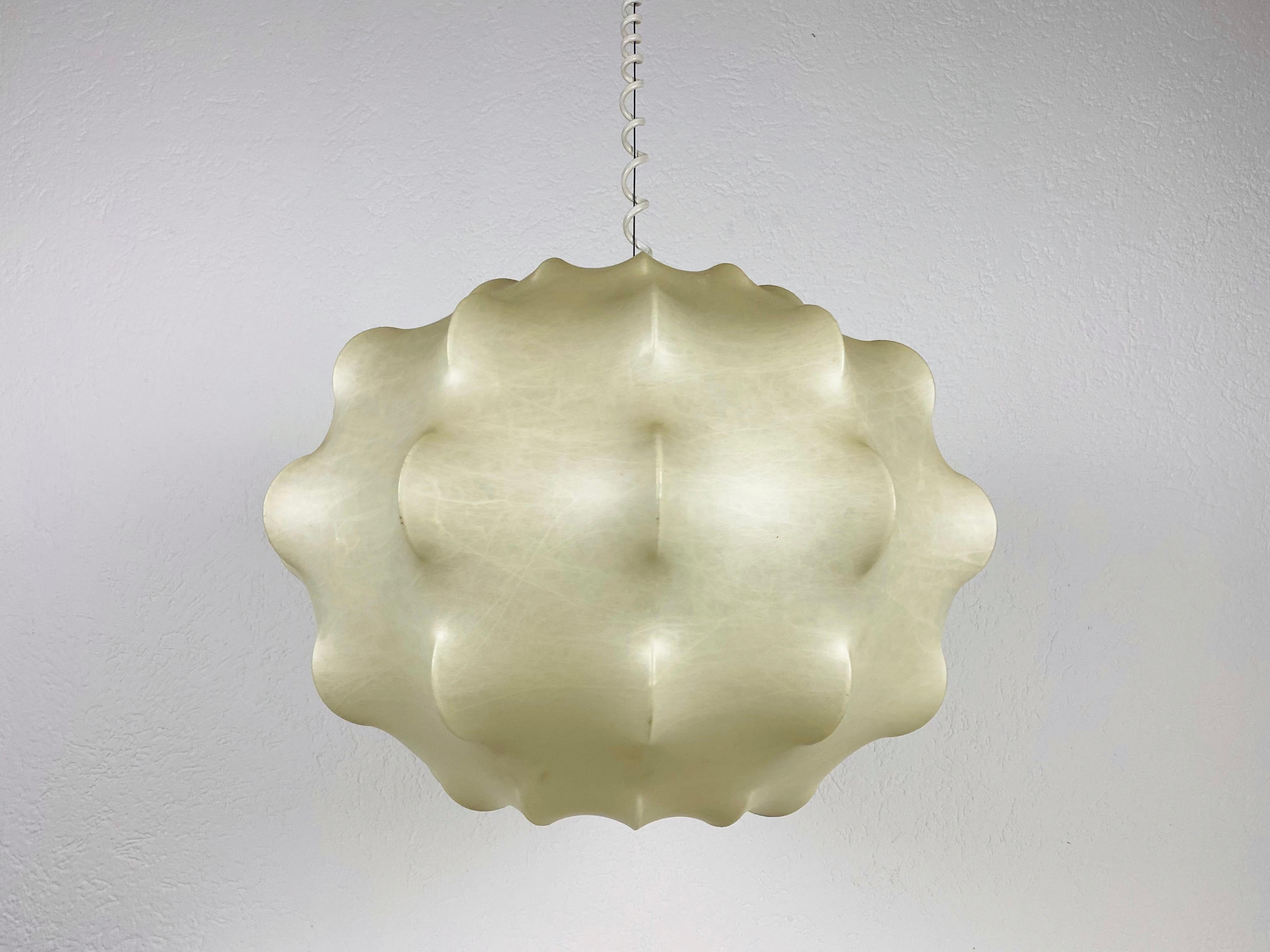 Rare Cocoon Pendant Light by Tobia Scarpa for Flos, 1960s, Italy at ...
