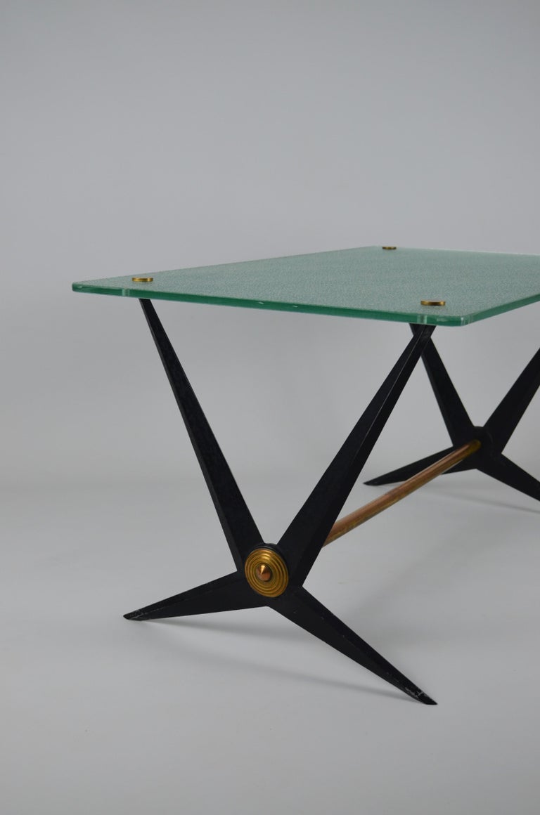 Rare Coffee Table by Angelo Ostuni, Italy, 1950s For Sale at 1stDibs