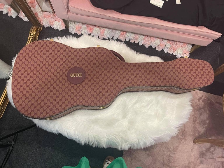 RARE - Collector's Piece Designer Gucci GG Guitar Case For Sale at ...