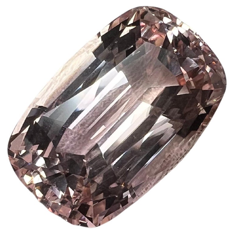 'Rare Color' 103 Carat Padparadscha Kunzite Gemstone For Sale at 1stDibs