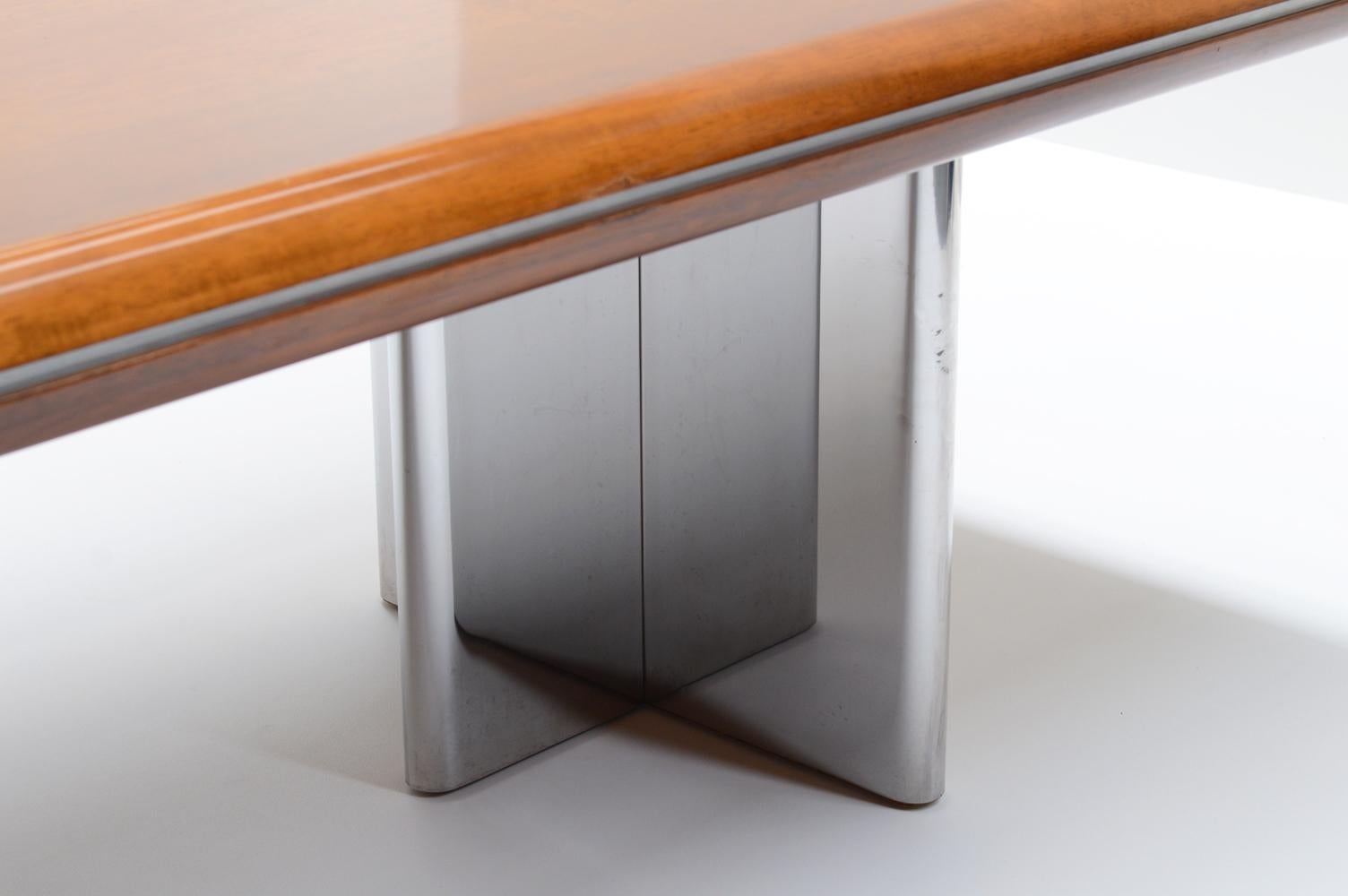 Rare Conference Table from Hans Von Klier for Skipper, Italy, 70s For ...