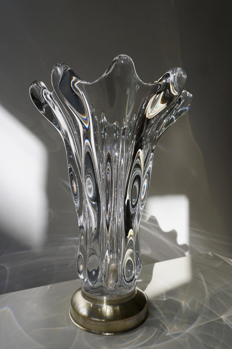 Rare Crystal Vase at 1stDibs