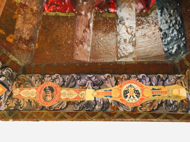 Rare Cuban Cigar Band Collection Tray by Holly Lueders for Frank ...