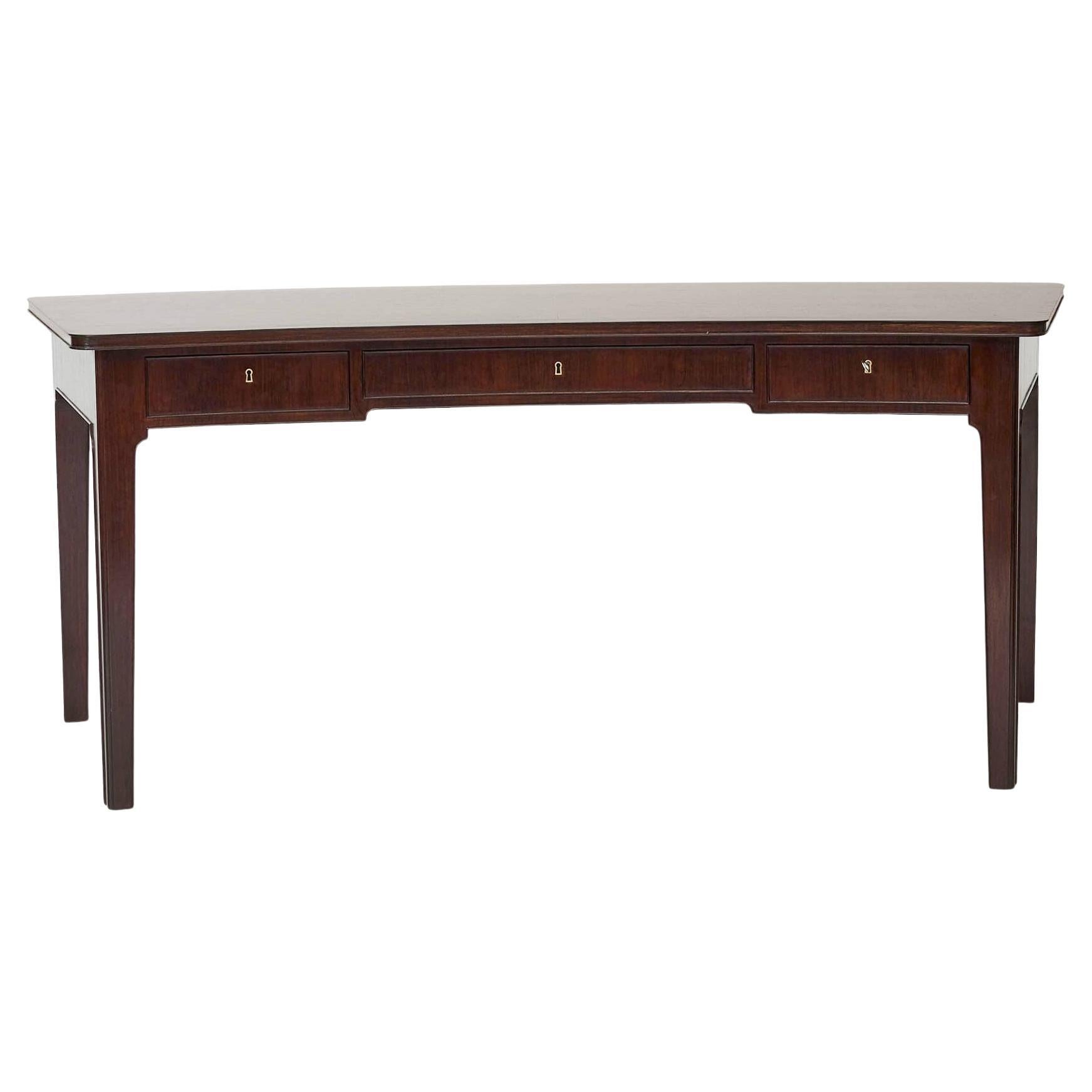 Rare Henry W. Klein Rosewood Desk at 1stDibs