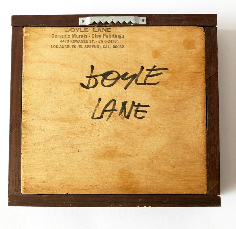 Rare Doyle Lane California Studio Glazed Two Tile Stoneware Signed Clay ...