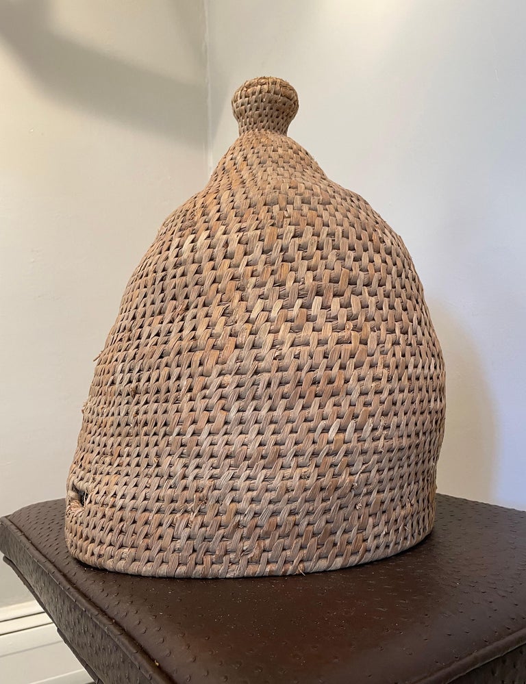 Rare Dutch Straw Bee Skep, CA 1900 at 1stDibs
