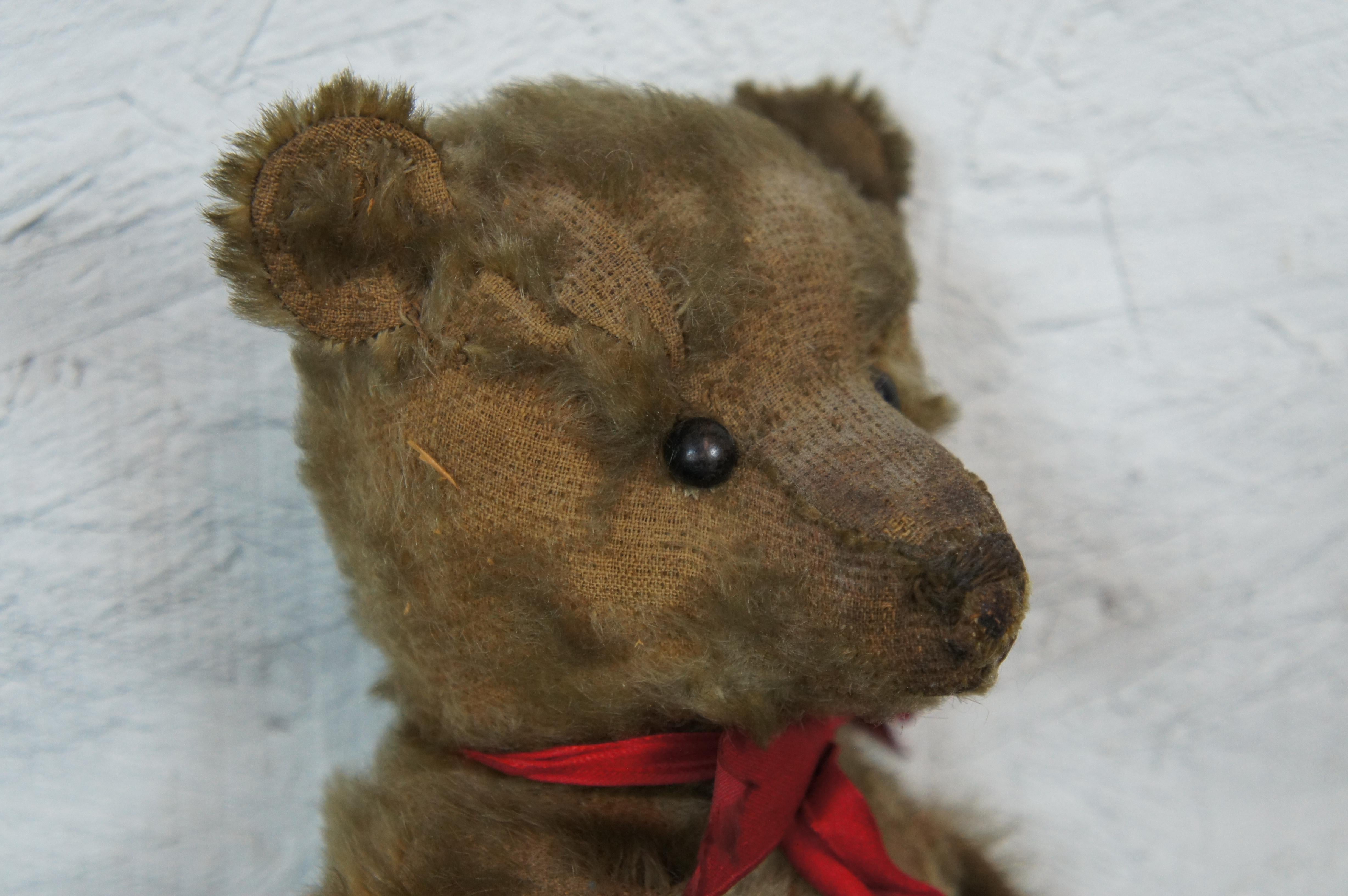 Rare Early 1900s Antique Steiff Hunchback German Teddy Bear Mohair ...