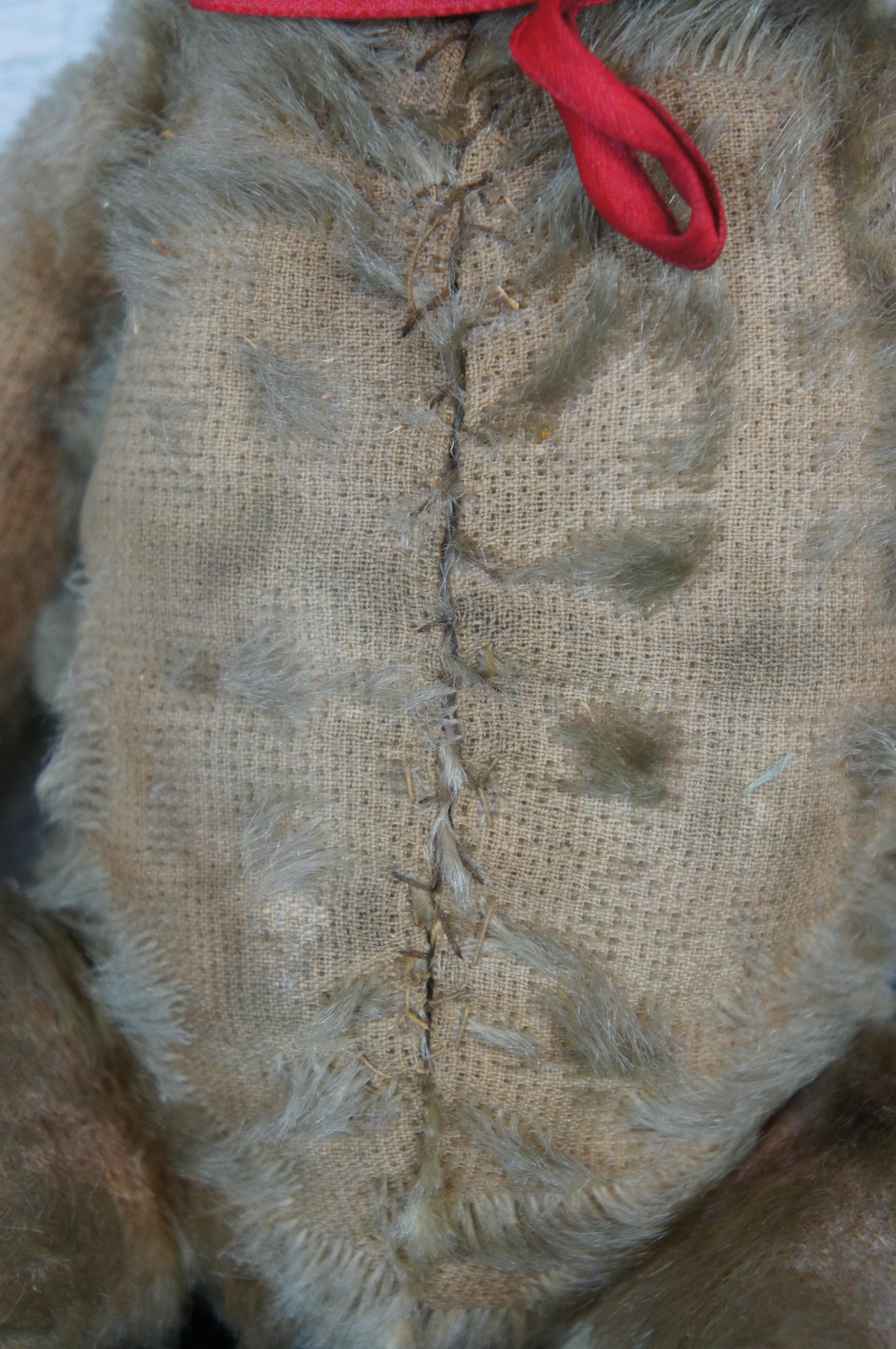 Rare Early 1900s Antique Steiff Hunchback German Teddy Bear Mohair ...