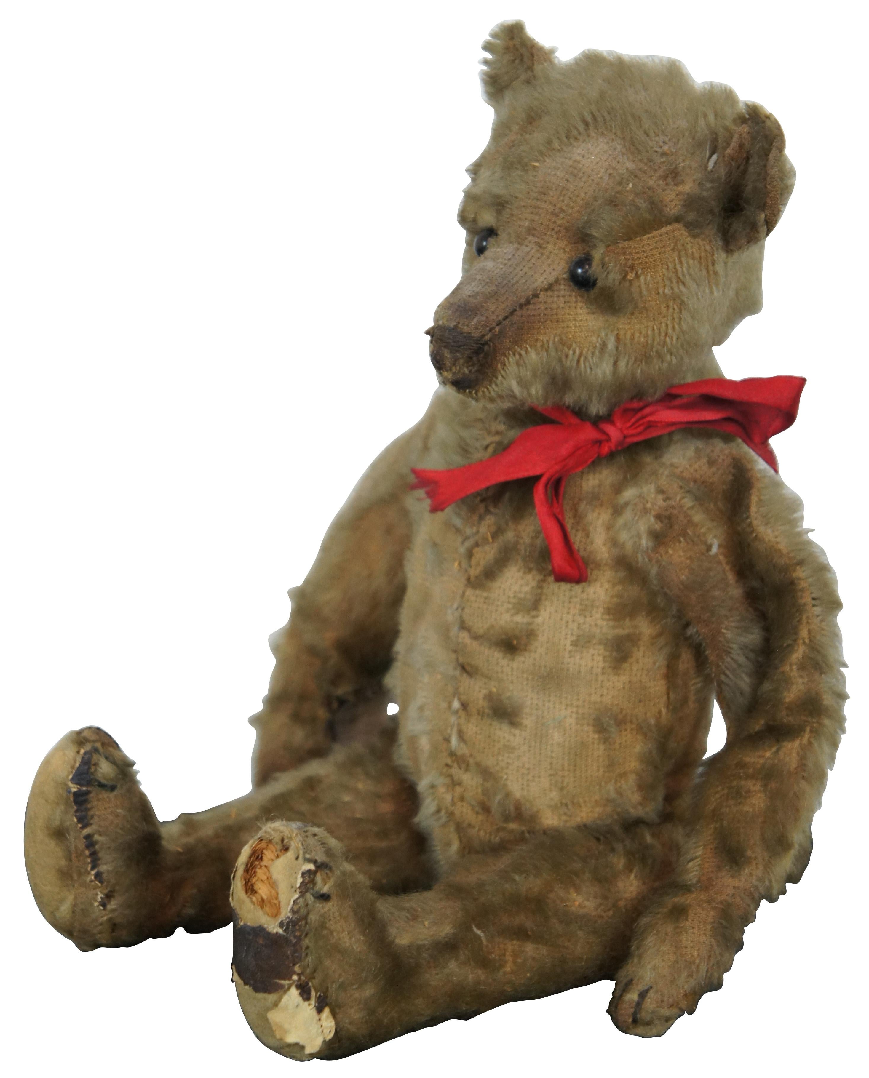 Rare Early 1900s Antique Steiff Hunchback German Teddy Bear Mohair ...