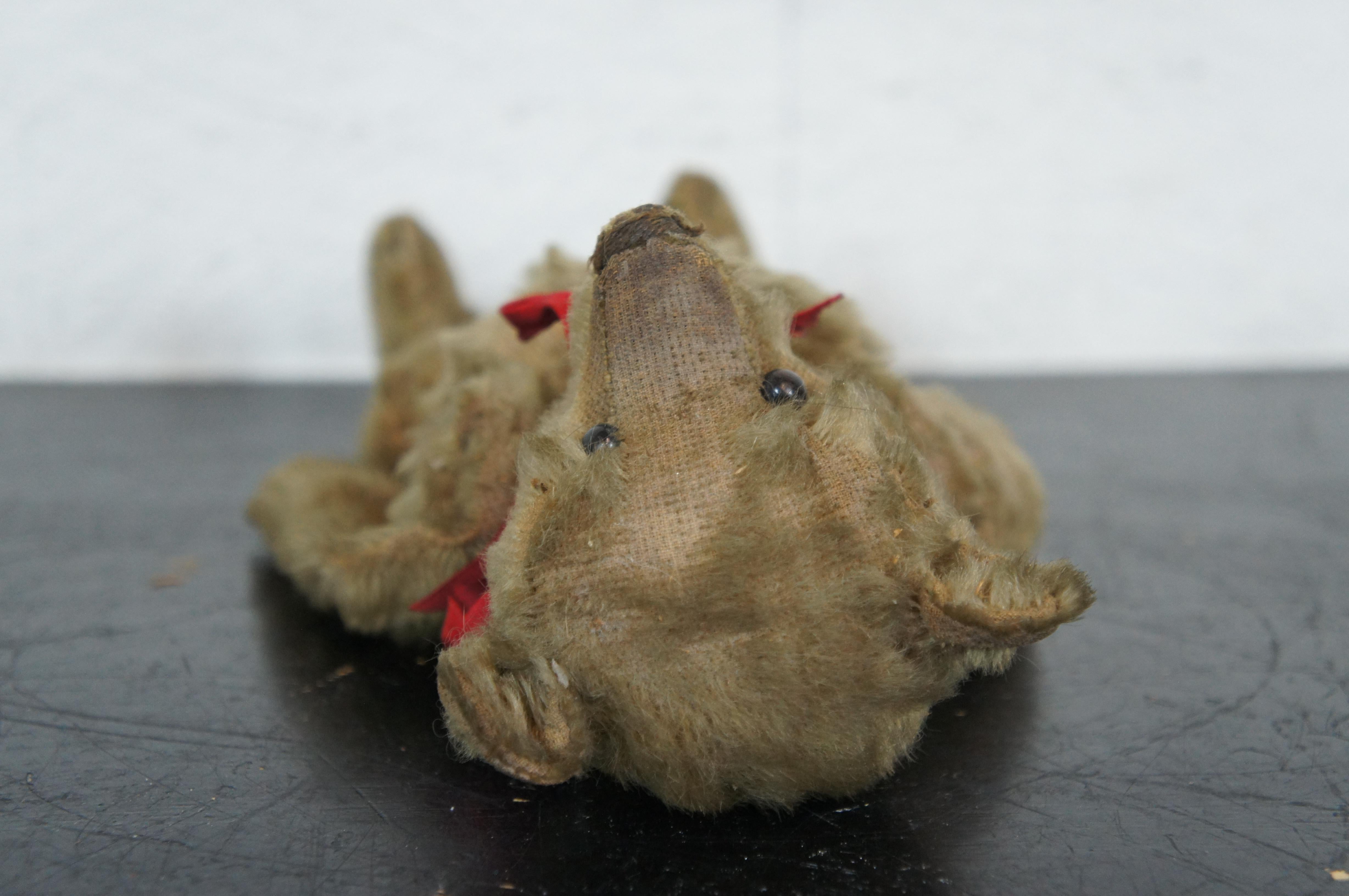 Rare Early 1900s Antique Steiff Hunchback German Teddy Bear Mohair ...