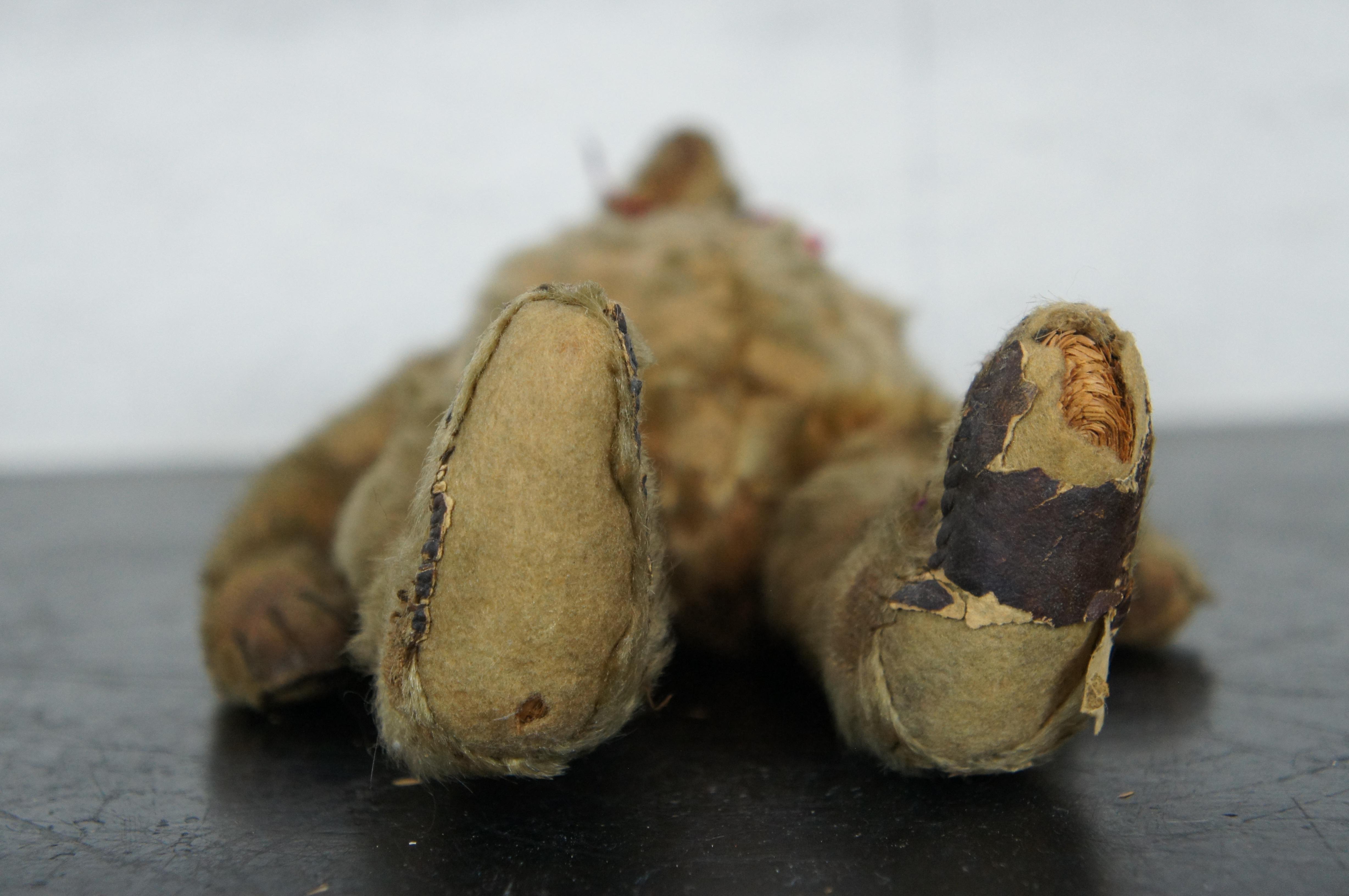 Rare Early 1900s Antique Steiff Hunchback German Teddy Bear Mohair ...