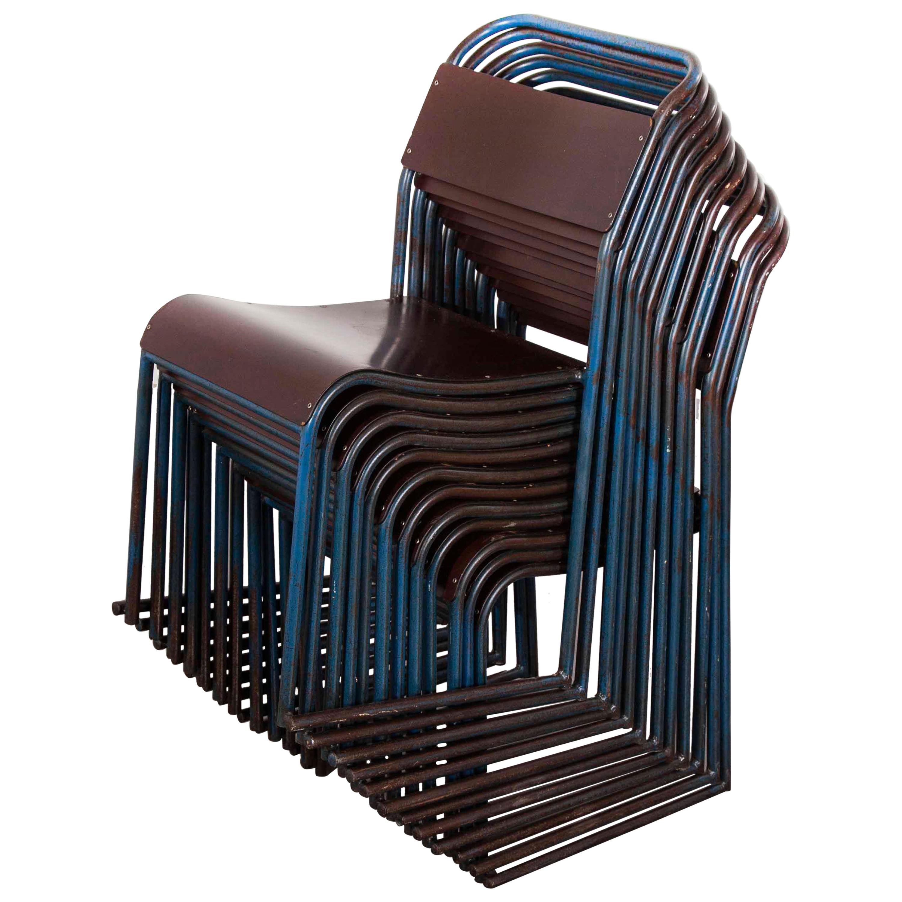 Rare Early 1940s PEL Bakelite Seat Dining Chairs, Set of Twelve, Other ...