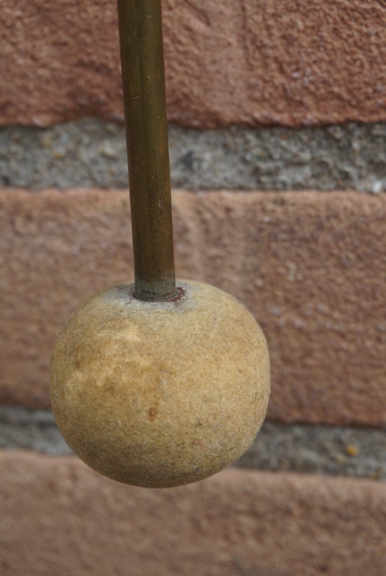 Rare Early 20th Century Brass and Oak Arts and Crafts House Gong for ...