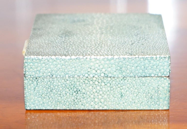 Rare Early 20th Century Shargreen Sharkskin Cigarette Box Highly ...