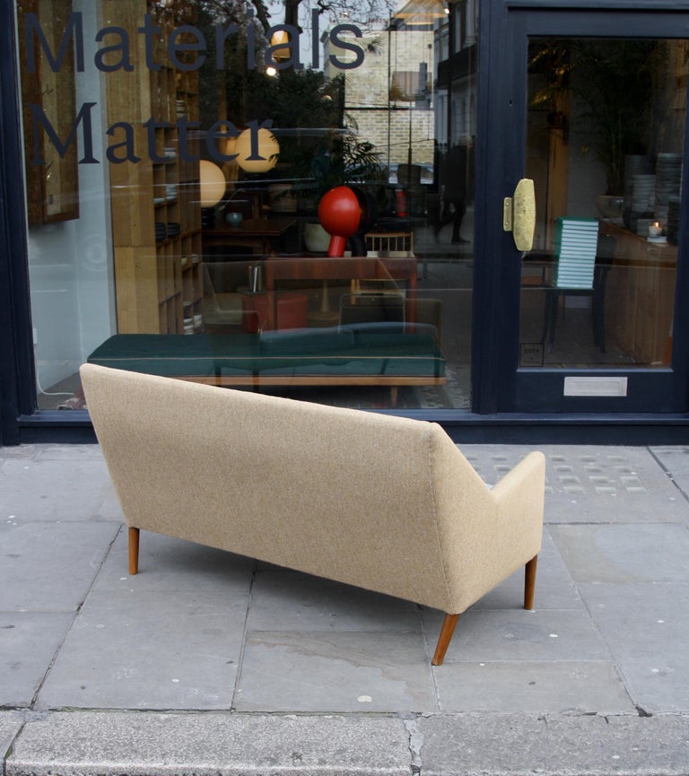 Rare Early 1950s Aksel Bender Madsen and Ejner Larsen No 4400 Settee by ...