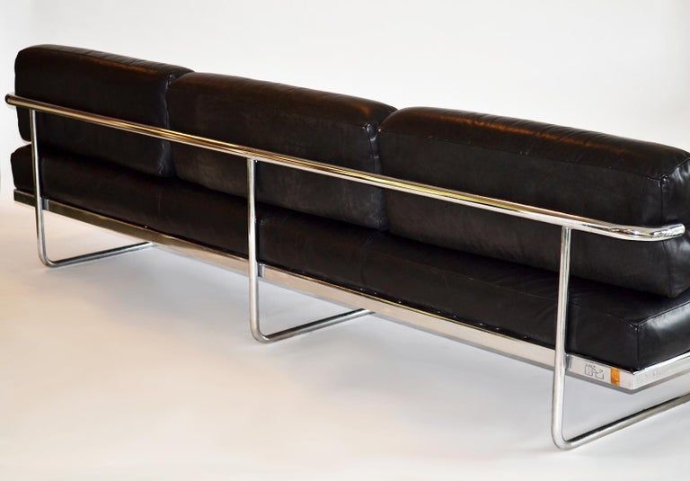 Rare Early LC5 Leather Sofa Le Corbusier, Jeanneret, Perriand, Cassina ...