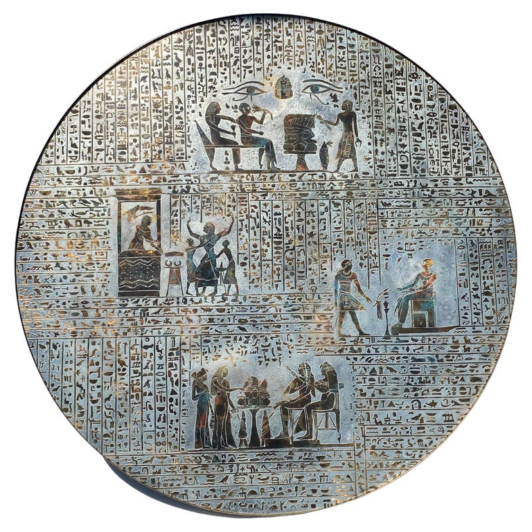 Rare “Egyptian" Coffee Table by LaVerne at 1stDibs