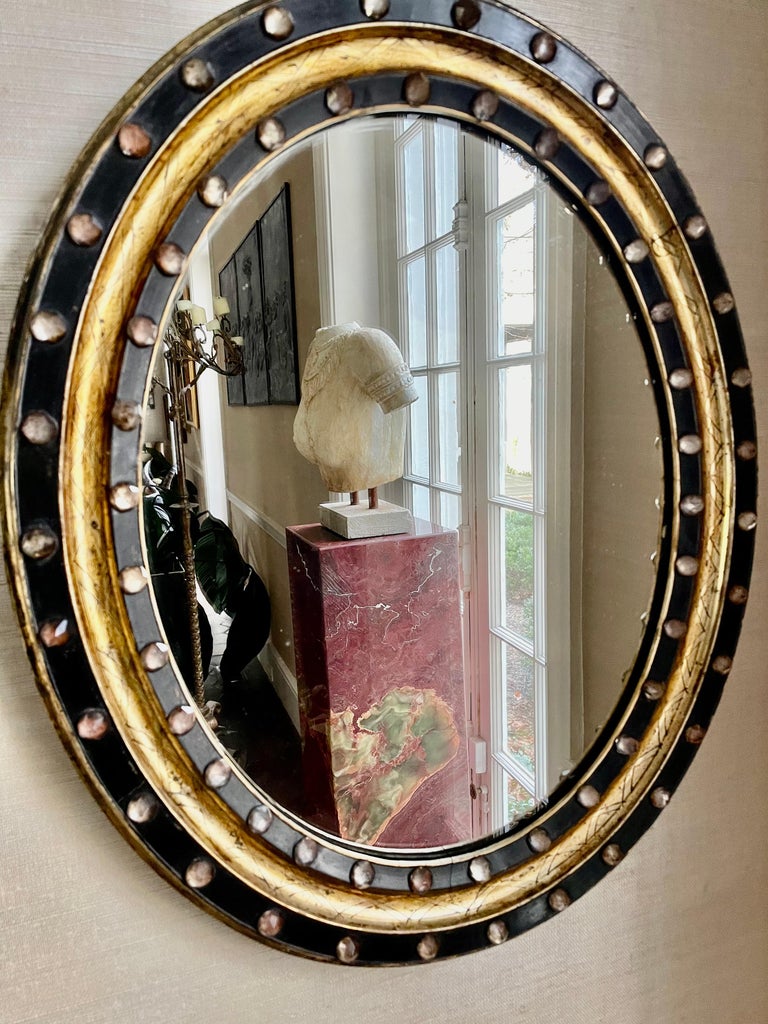 Rare Elegant 19th Century Irish Regency Mirror For Sale at 1stDibs
