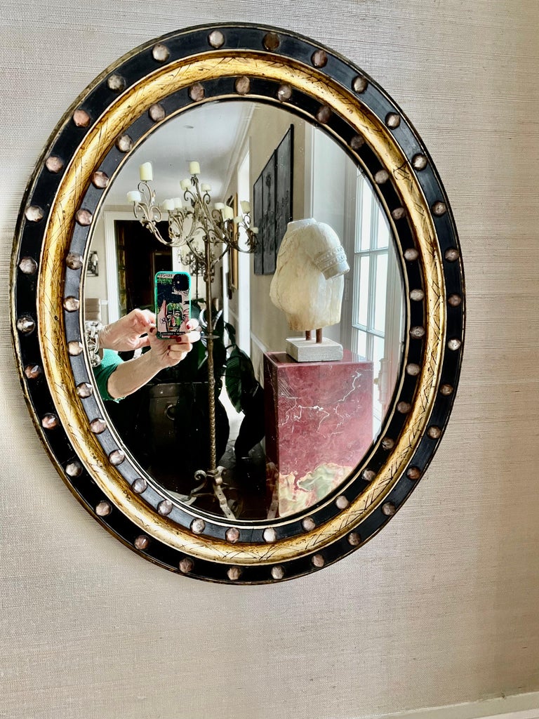 Rare Elegant 19th Century Irish Regency Mirror For Sale at 1stDibs