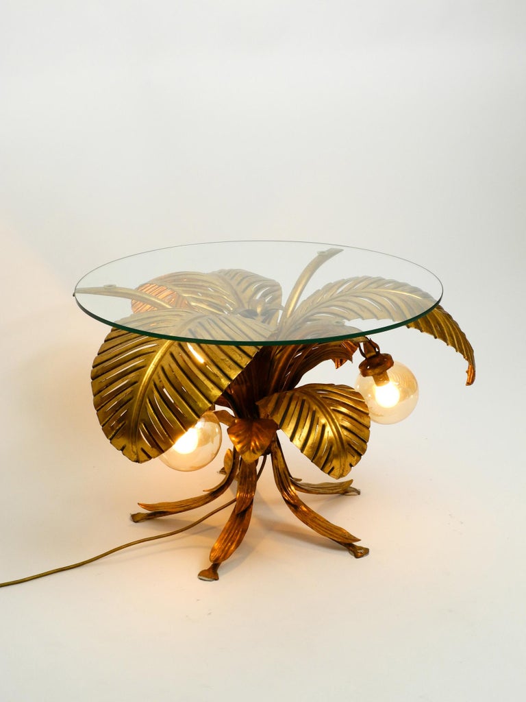 Rare Elegant Large Illuminated 1980s Florentine Table with Original ...