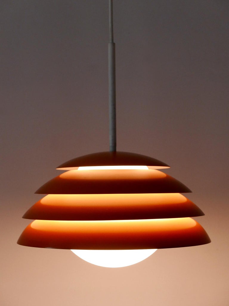 Rare and Elegant Mid Century Modern Pendant Lamp or Hanging Light ...