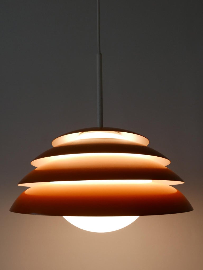 Rare and Elegant Mid Century Modern Pendant Lamp or Hanging Light ...