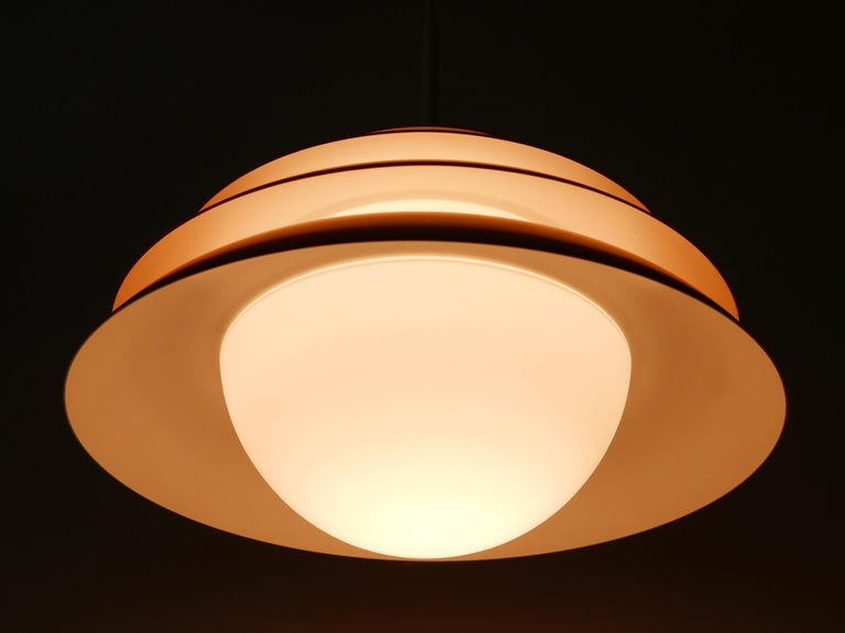 Rare and Elegant Mid Century Modern Pendant Lamp or Hanging Light ...