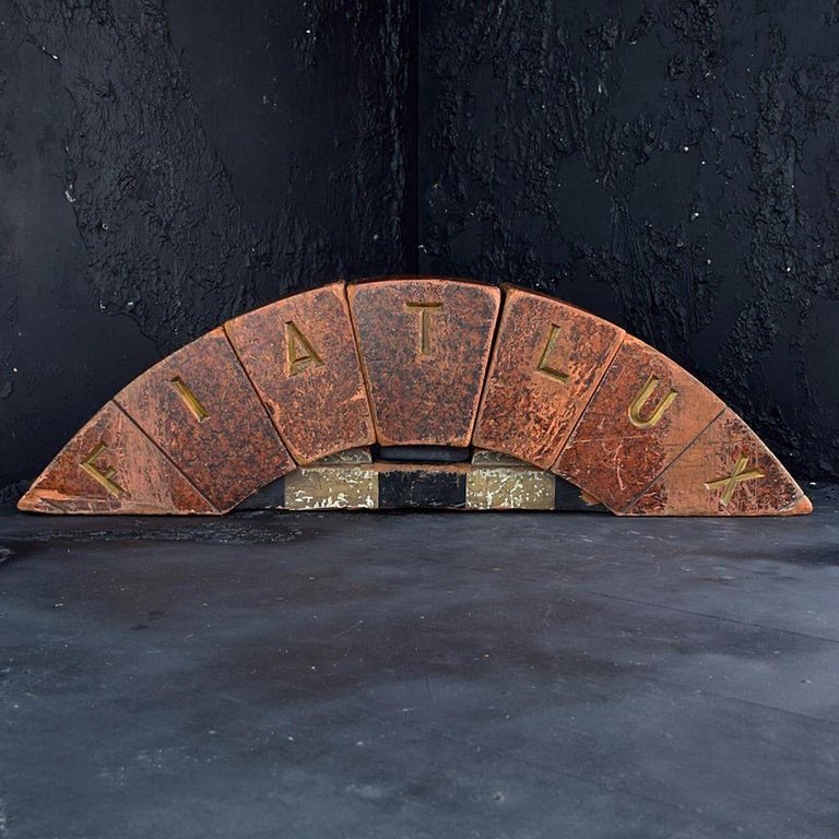 Rare English Early 20th Century Hand Carved Masonic Arch For Sale at ...