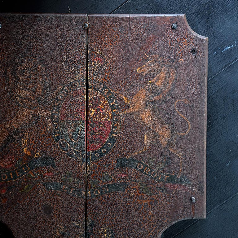 Rare English Victorian Advertising Trade Sign For Sale at 1stDibs