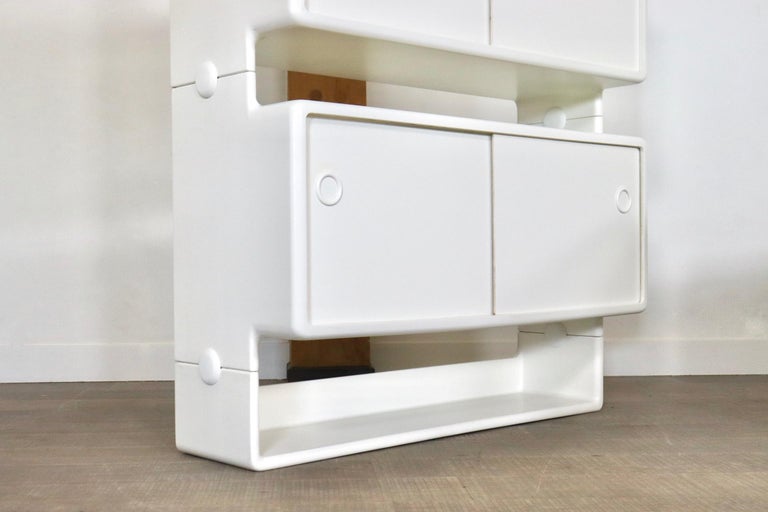 Rare Ernest Igl Jet corner writing desk and freestanding cabinet for ...