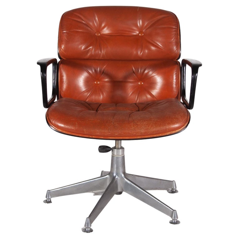 Rare Executive Arm Desk Chair for Mobli Italiani Moderni, Rome at 1stDibs