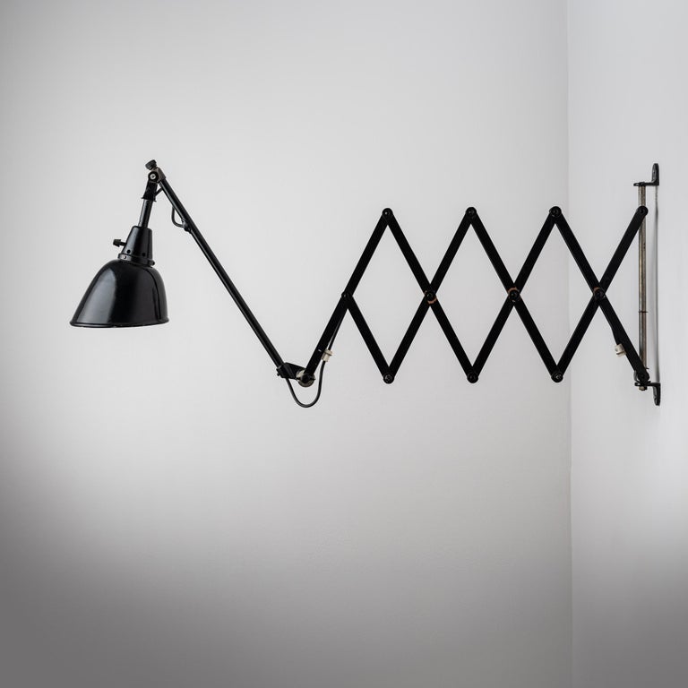 Rare Extra Large Wall Light by Curt Fischer for Midgard For Sale at ...