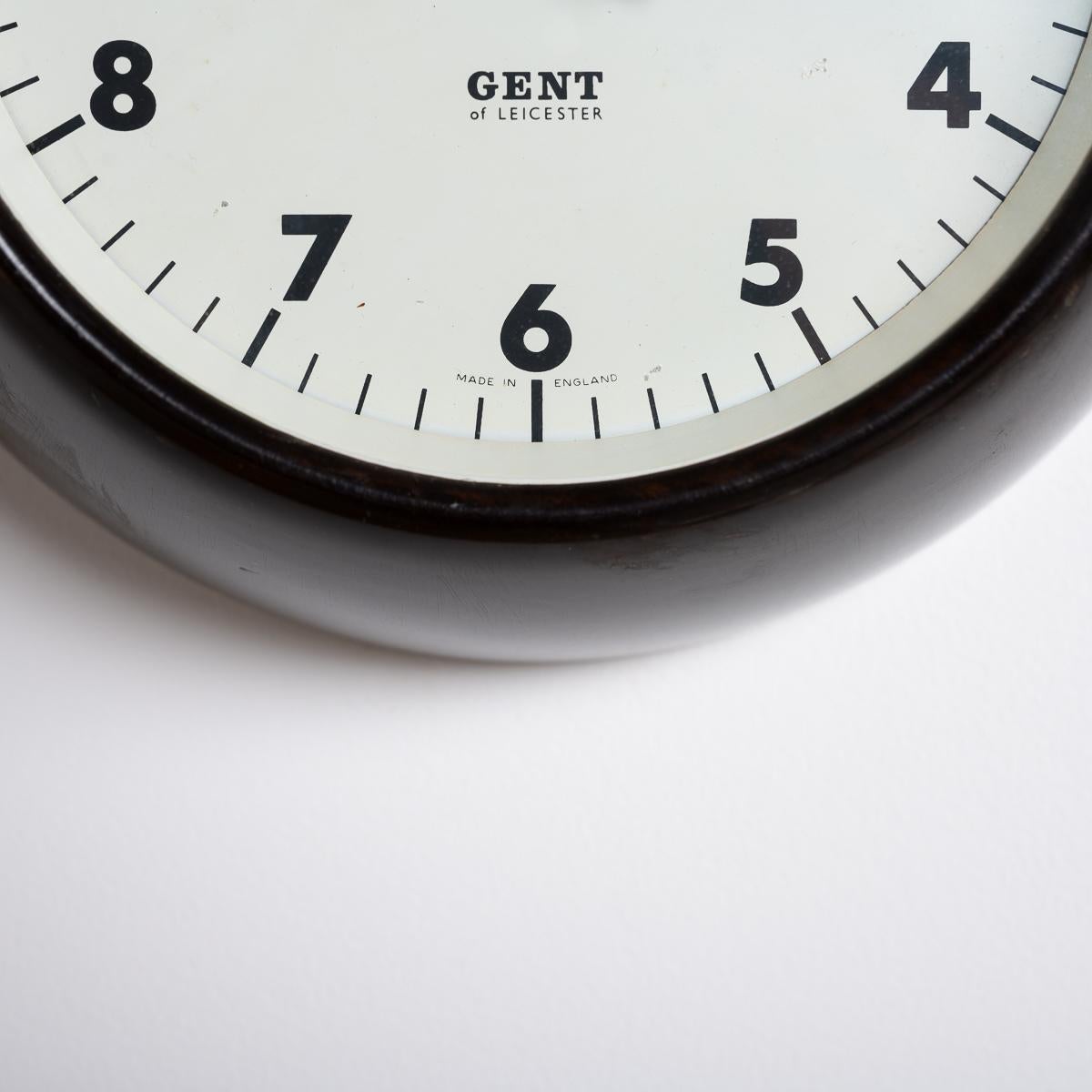 Rare Extra Small Vintage Bakelite Wall Clock by Gent of Leicester ...