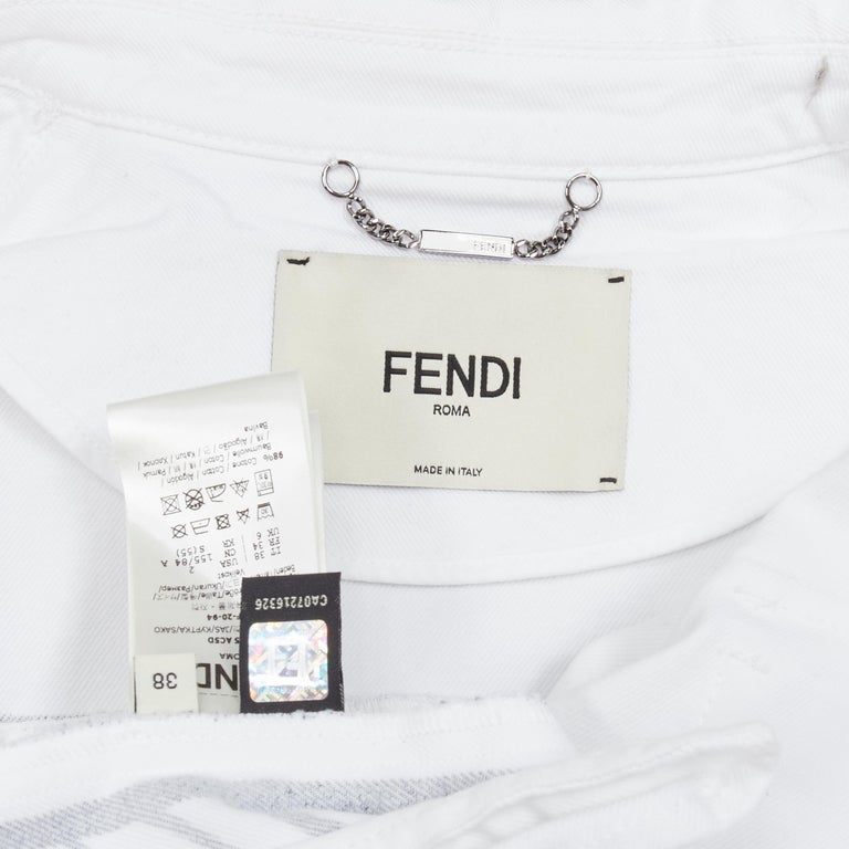 rare FENDI 2022 Joshua Vides California Sky black white comic marker ...