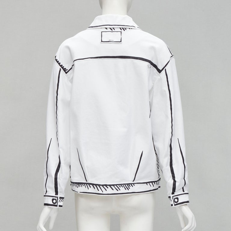 rare FENDI 2022 Joshua Vides California Sky black white comic marker ...