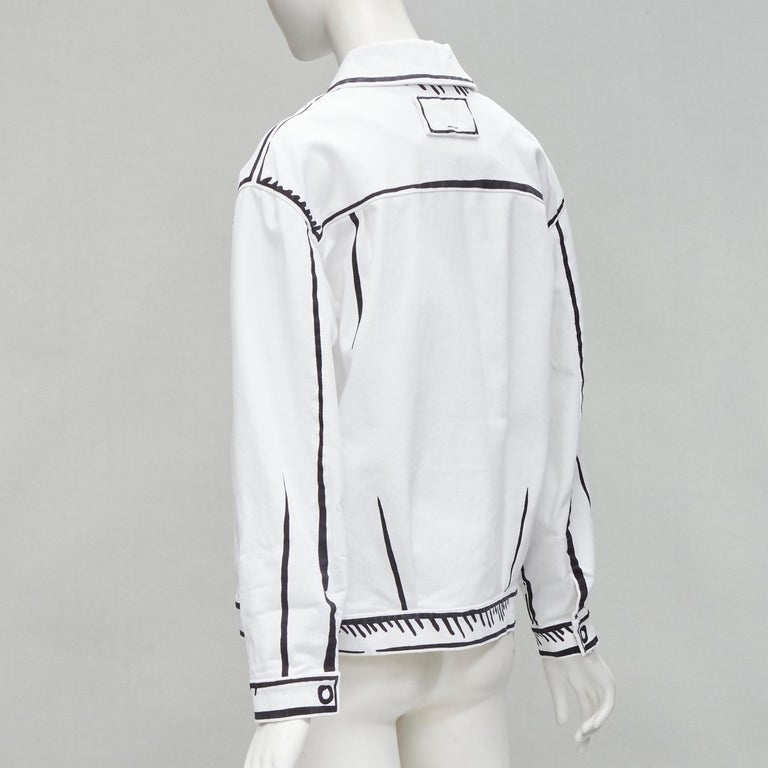 rare FENDI 2022 Joshua Vides California Sky black white comic marker ...