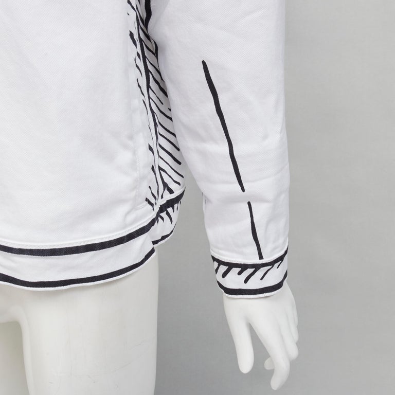 rare FENDI 2022 Joshua Vides California Sky black white comic marker ...