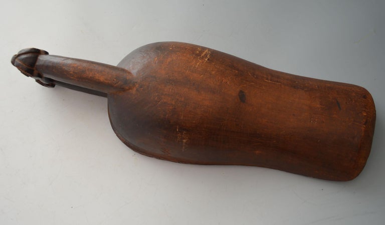 Rare Finely Carved Maori Canoe Bailer Oceanic Polynesian tribal Art For ...