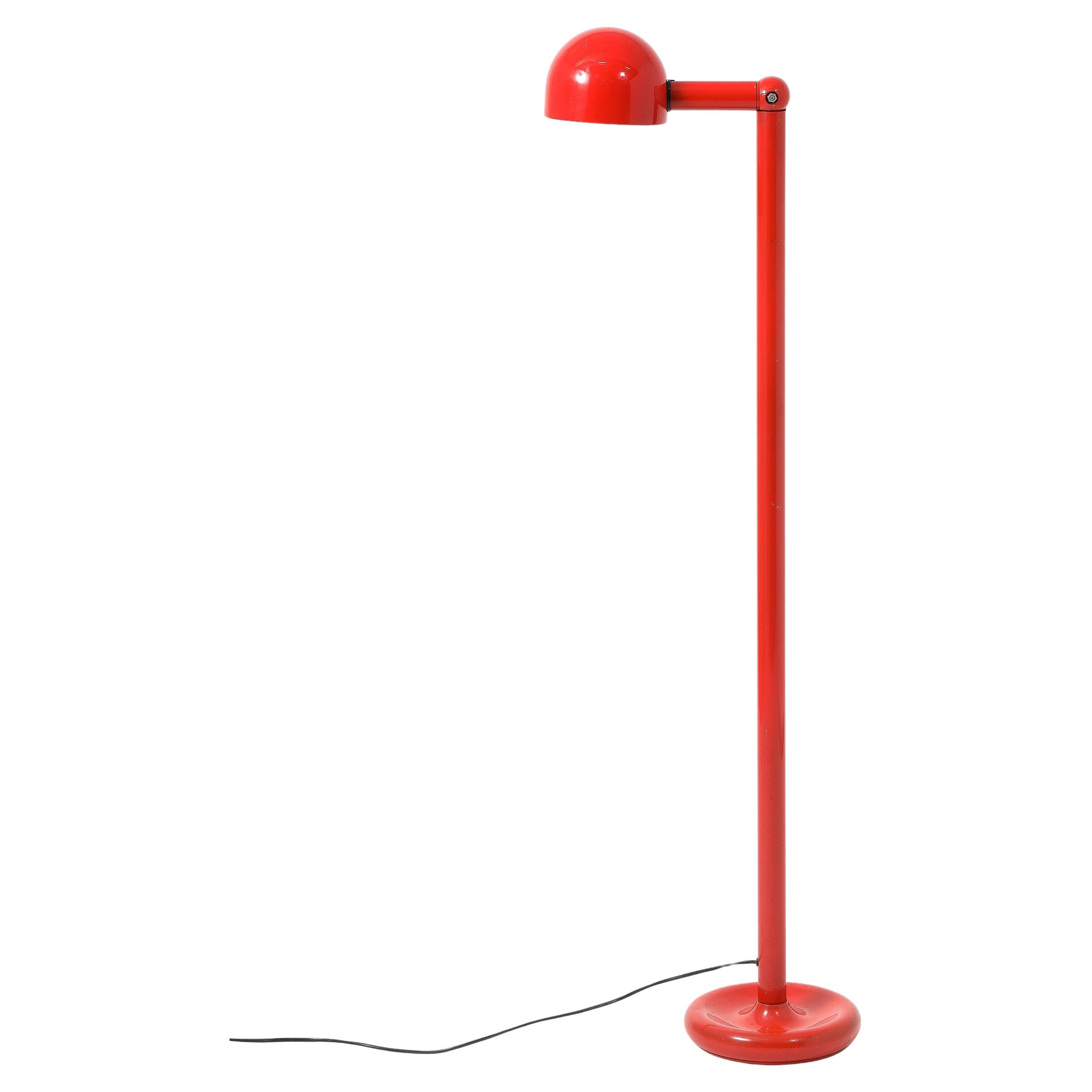Stilnovo Mid-Century Modern Floor Lamp, Two-Tone Design, Italy, 1950s ...