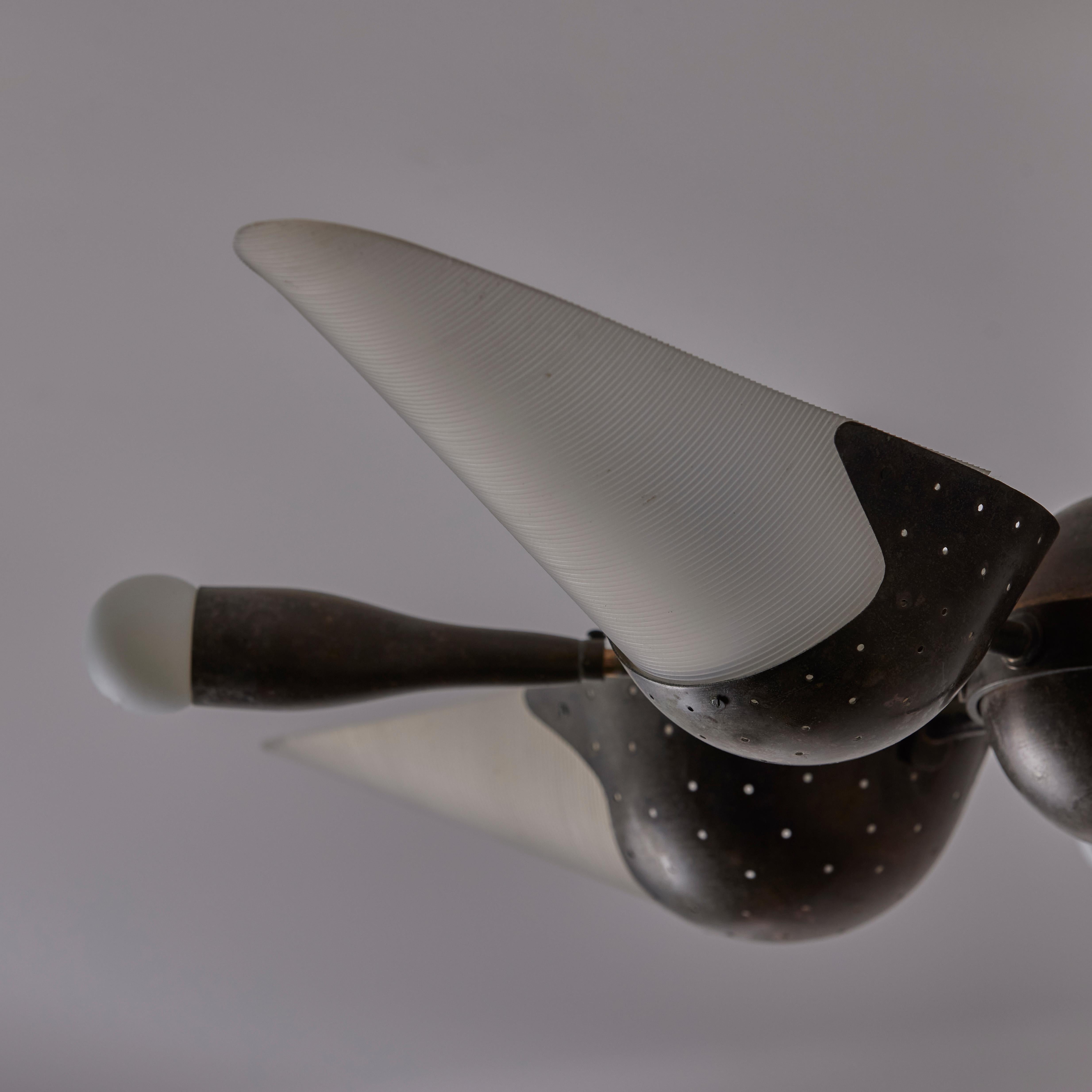Rare Flush Mount by Kobis and Lorens For Sale at 1stDibs