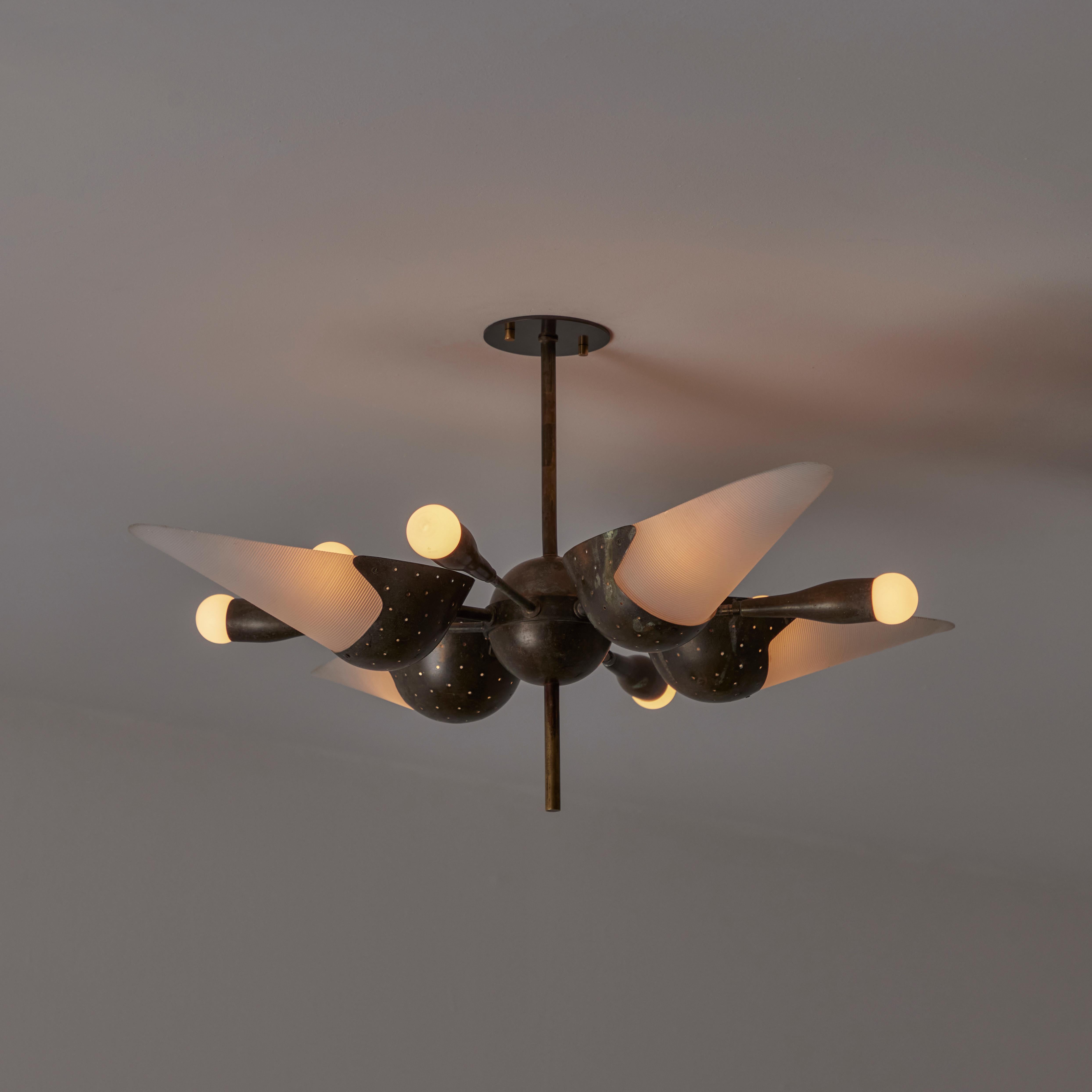 Rare Flush Mount by Kobis and Lorens For Sale at 1stDibs
