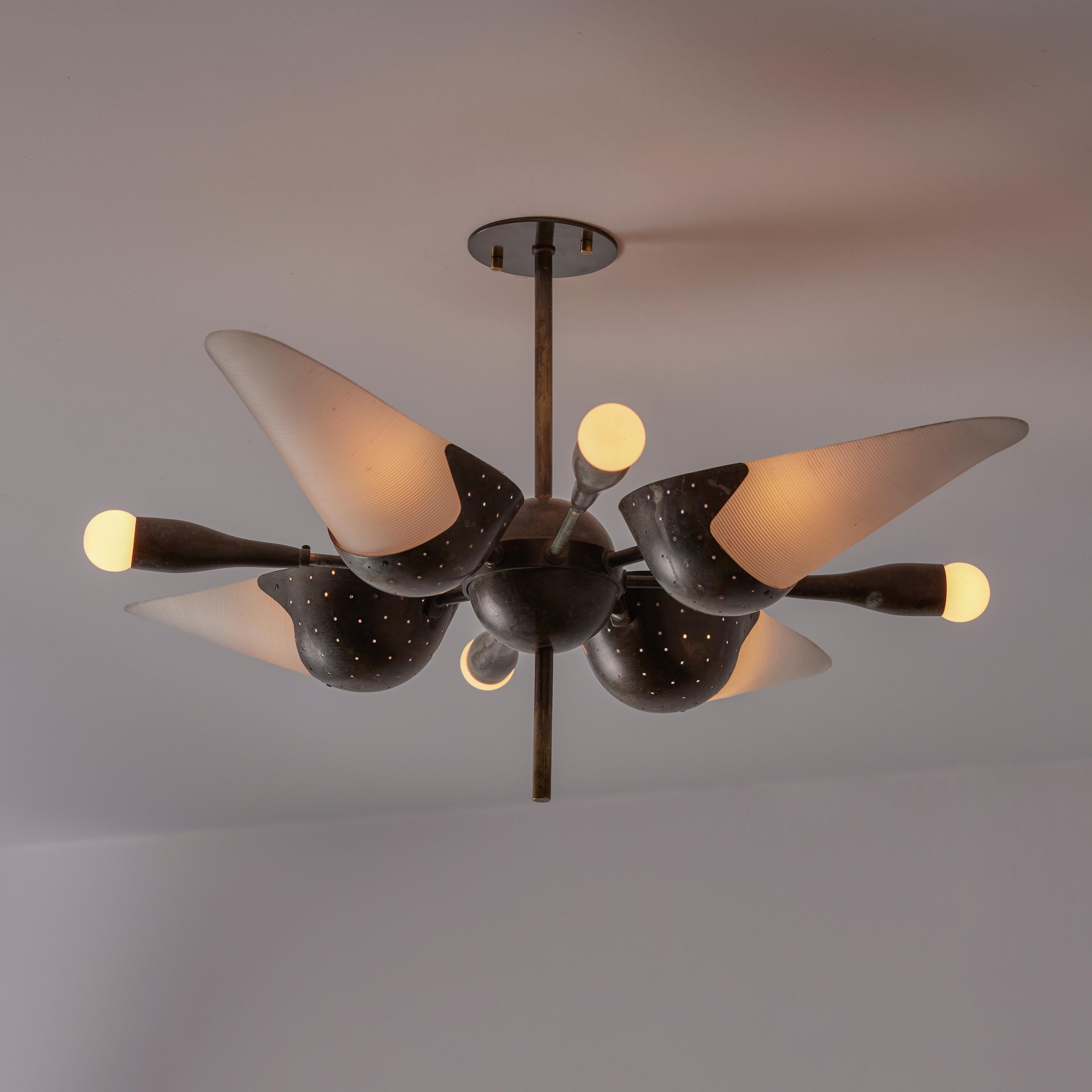 Rare Flush Mount by Kobis and Lorens For Sale at 1stDibs