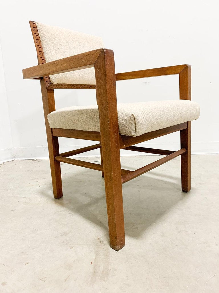 Rare Frank Lloyd Wright Taliesin Armchair by Heritage-Henredon For Sale ...