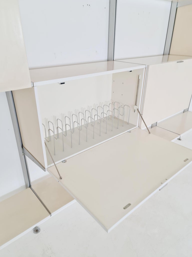 Rare Free standing Modular George Nelson Wall Unit Bookcase, Herman ...